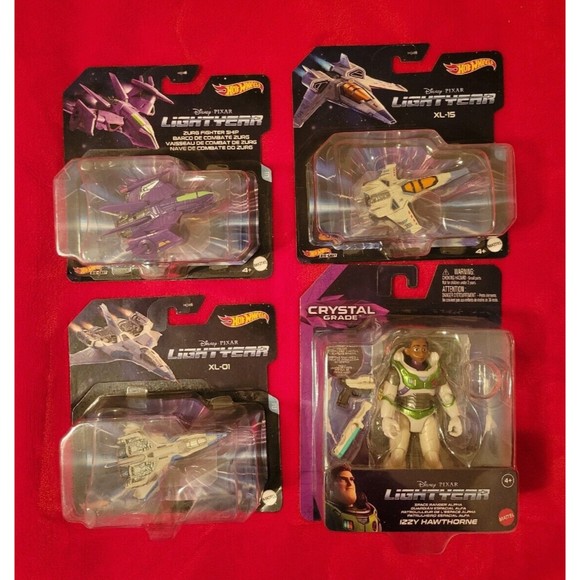Toys | Disney Pixar Lightyear Hot Wheels Diecast 3 Vehicles Izzy ...